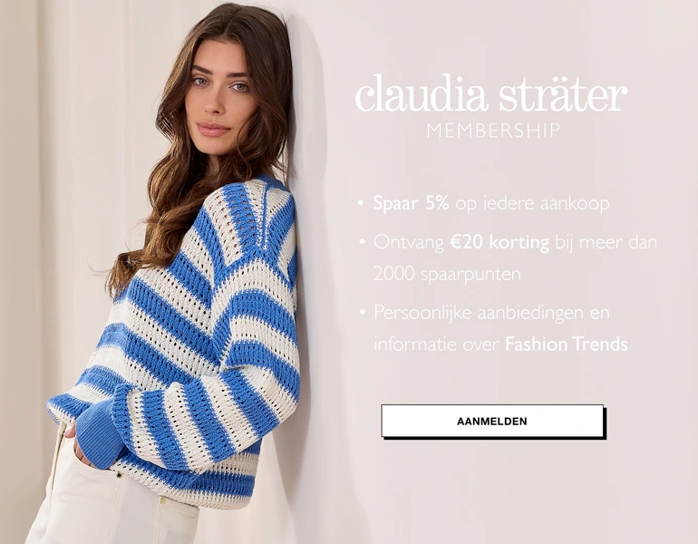 Tijdelijk gratis verzending | Exclusieve Damesmode | Claudia Sträter